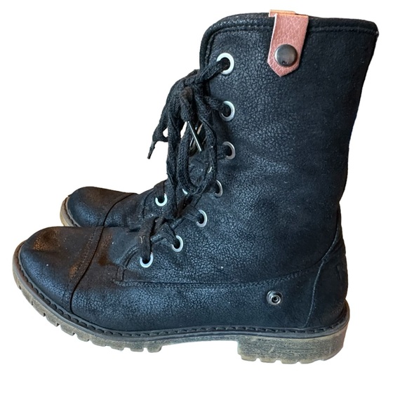 Roxy | Shoes | Y2k Roxy Black Womens 9 Black High End Boots Dual ...